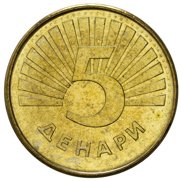 Macedonia 5 Denarów 2008 | Monety \ Europa \ Pozostałe | Trytek Numizmatyka