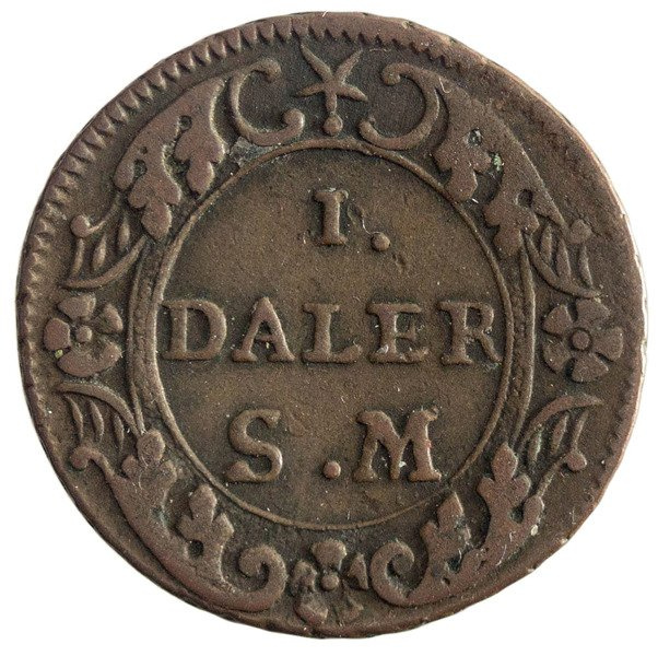 Szwecja Daler 1718 - Karol XII - sklep numizmatyczny Trytek