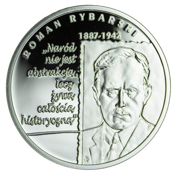 Polska 10 Złotych 2019 - Roman Rybarski | Monety \ Polska ...