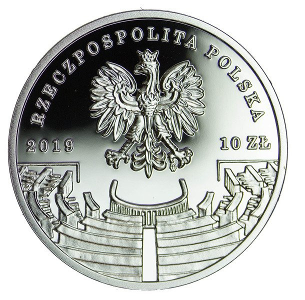 Polska 10 Złotych 2019 - Roman Rybarski | Monety \ Polska ...