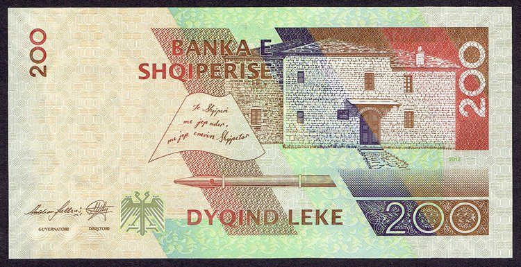Albania 200 Lek 2012 | Banknoty \ Europa | Trytek Numizmatyka