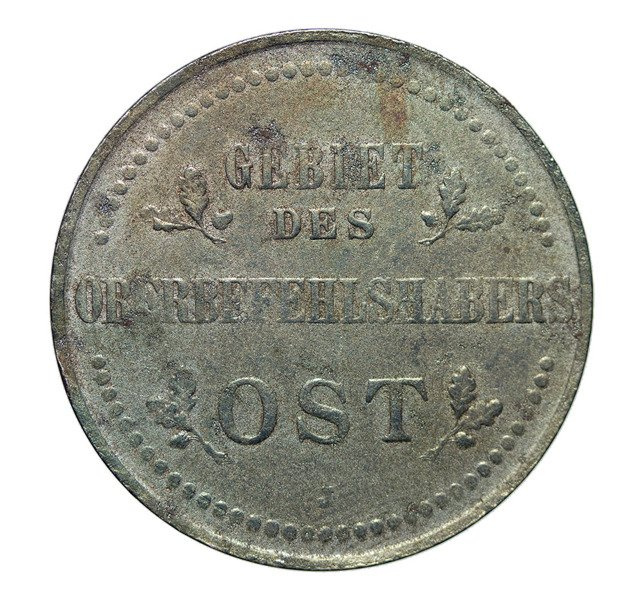 Ober-Ost. 3 Kopiejki Hamburg 1916 J | Monety \ Powiązane z Polską ...